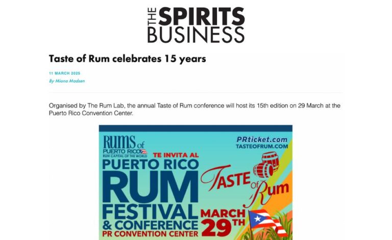 Taste of Rum celebrates 15 years - Taste of Rum